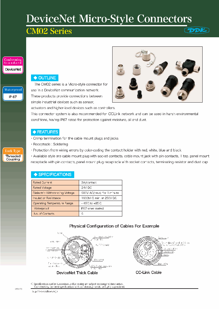 CM02A-8DJ5P-D-0_4520580.PDF Datasheet Download --- IC-ON-LINE